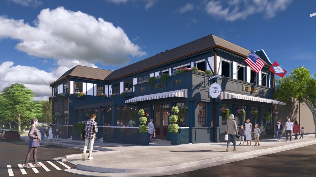 "The Lady" English Pub - J. W. Heavrin Inc.